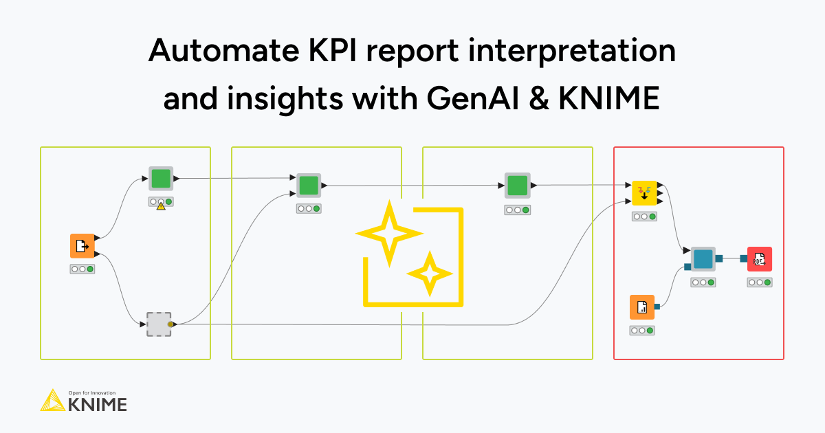 Automate KPI Report Interpretation and Insights with GenAI & KNIME | KNIME