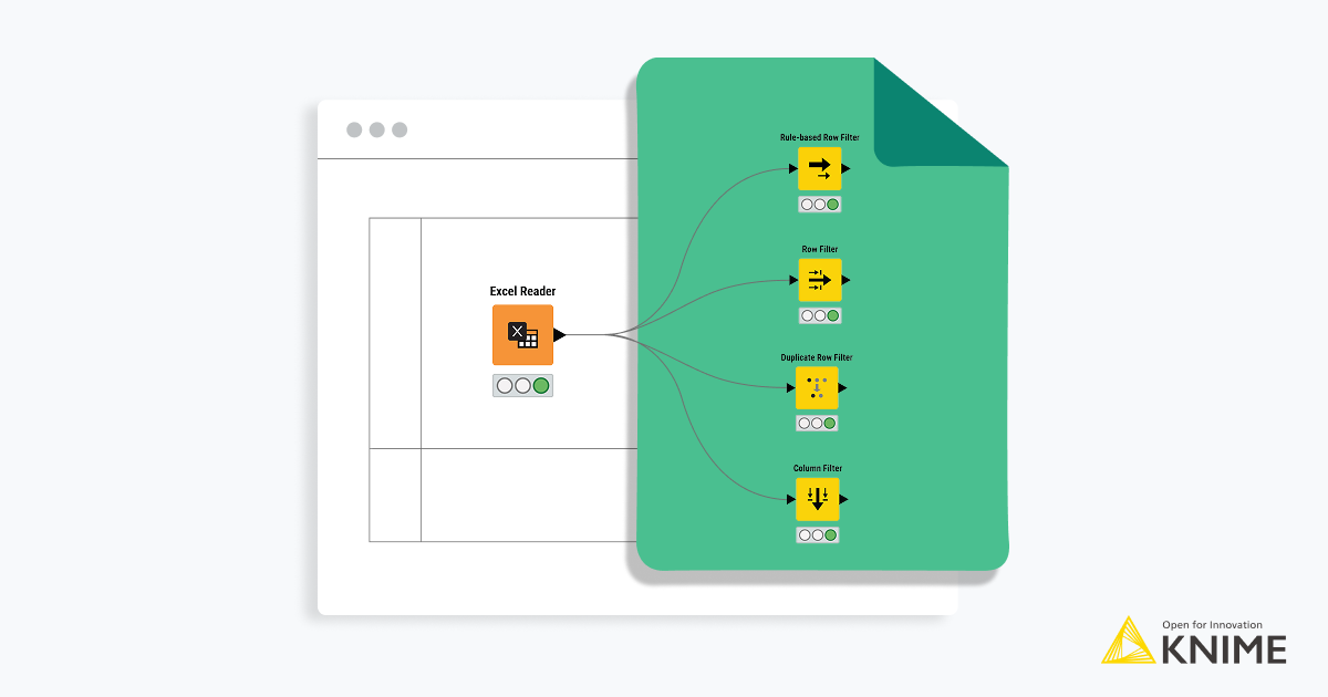 How to Filter in Excel Easily Using Visual, Repeatable Workflows | KNIME
