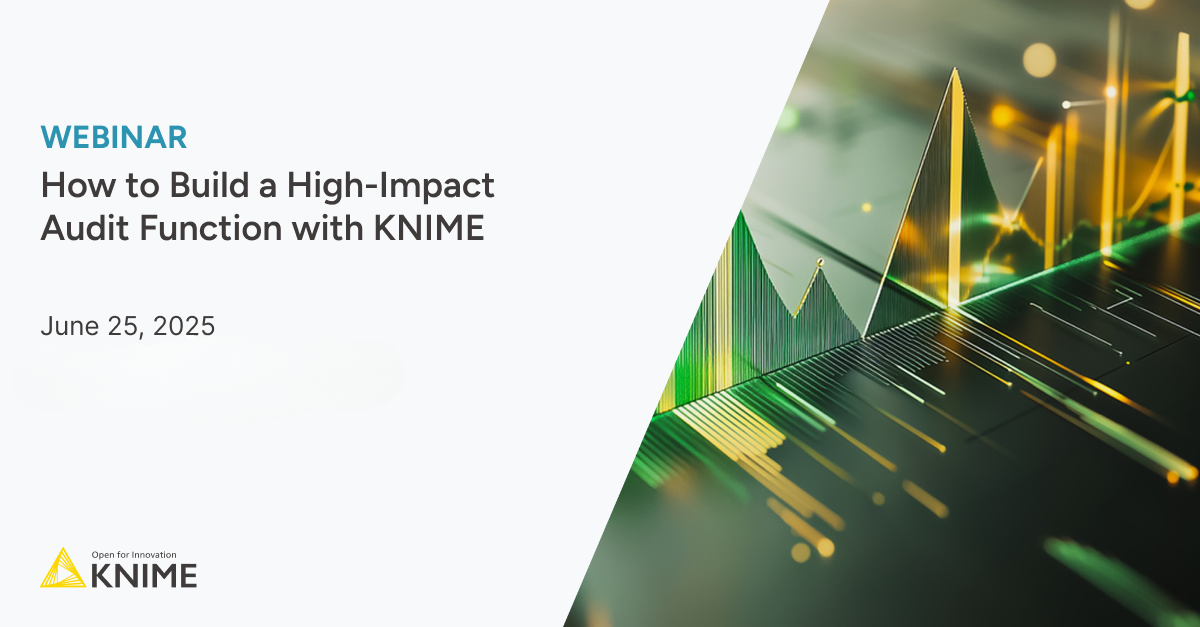 How to Build a High-Impact Audit Function with KNIME | KNIME