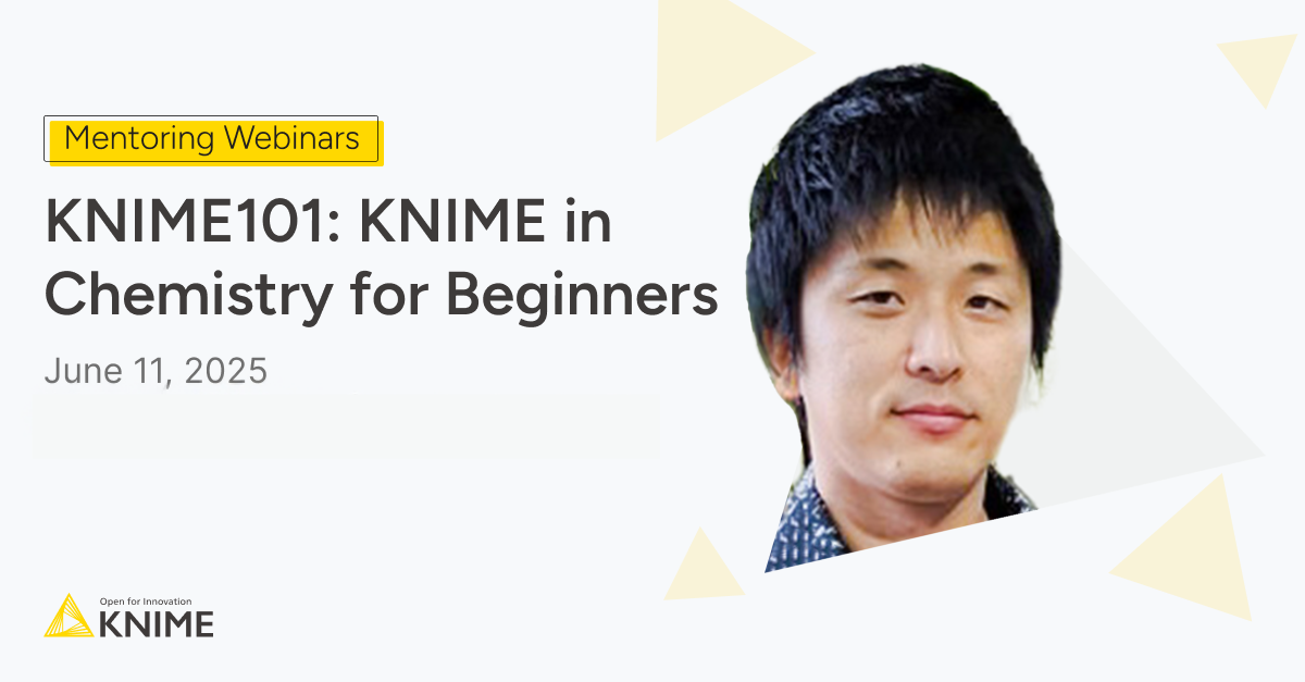 KNIME101: KNIME in Chemistry for Beginners | KNIME