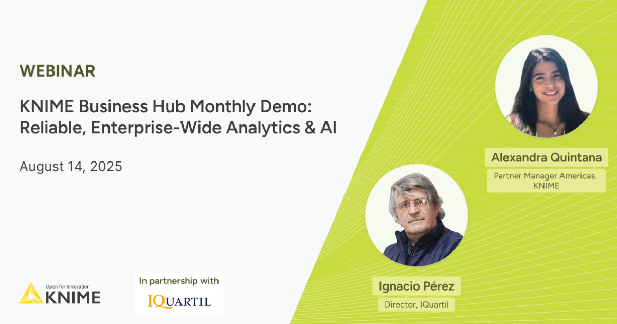 KNIME Business Hub Monthly Demo | KNIME