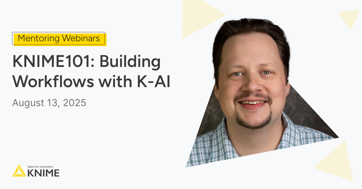 KNIME101: Building Workflows with K-AI | KNIME