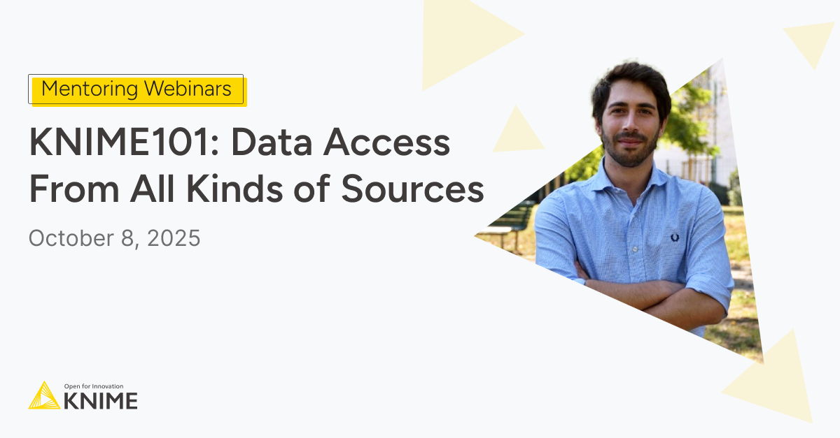 KNIME101: Data Access from All Kinds of Sources | KNIME